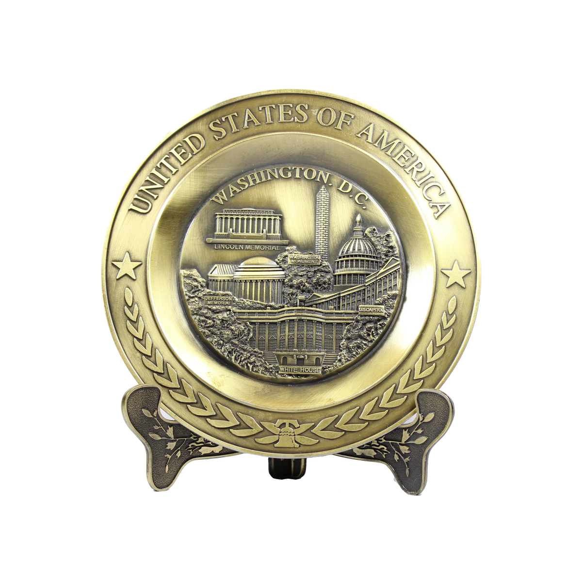 Washington DC Monuments Medium Metal Plate with Stand 5.5" – NT ...